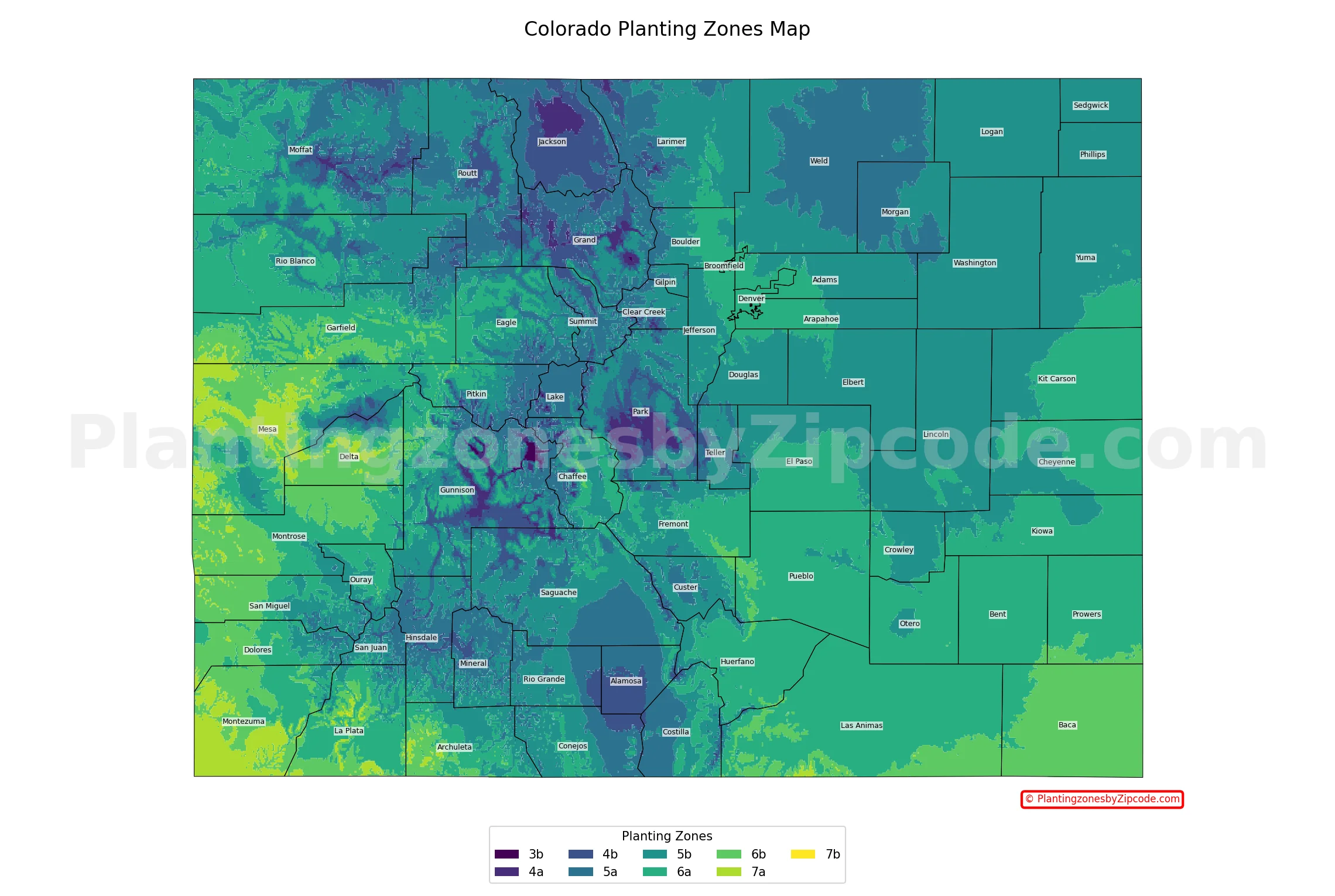 Colorado Planting Zones By Us State Discover Your Planting Zone